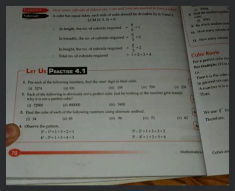How Many Cuboids Of Sides Cm Cm And Cm Are Needed To Form A Cube W