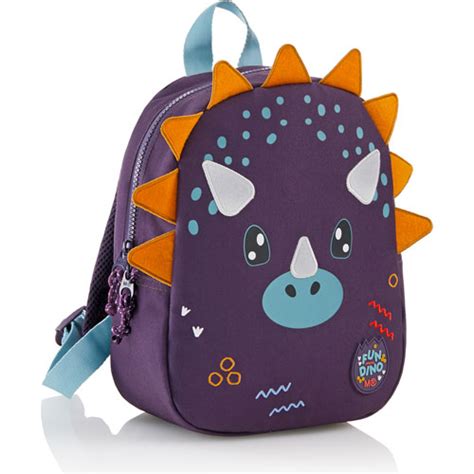 Mochila Escolar Mini Miquelrius Fun Dino Lumen
