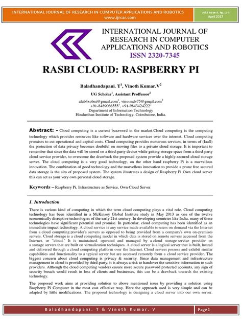 Raspberry Pi File Transmission Pdf Secure Shell Cloud Computing