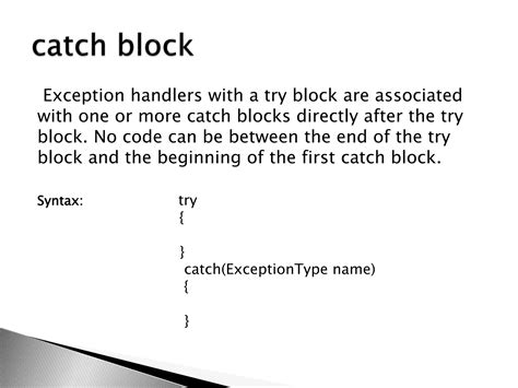 7 error management and exception handling ppt