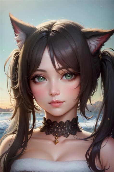 Catgirl Portrait By Pawspite On Deviantart