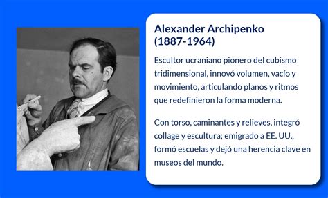 Archipenko Alexander 1887 1964 El Pionero De La Escultura Cubista