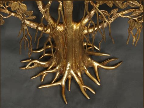 Solid Brass Tree Brass Bodhi Tree Brass Tree Of Life Brass