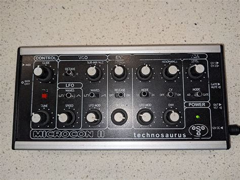 Technosaurus Microcon Ii 2000 Black Reverb