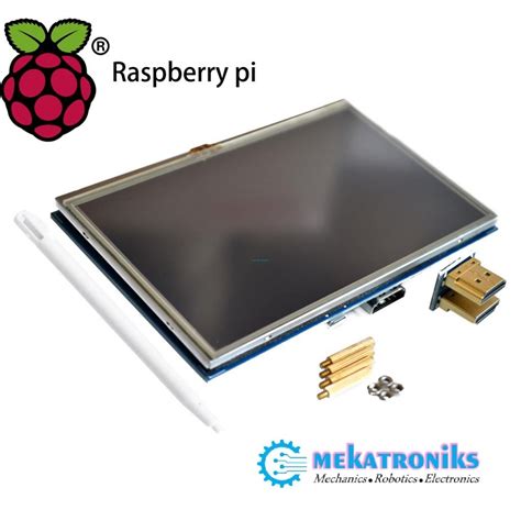 5inch Capacitive Touch Screen LCD For Raspberry Pi HDMI Interface Mekatroniks Com