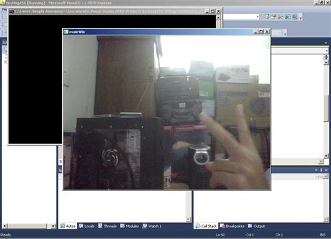 LEIT OpenCV Visual Studio 2010 C Express
