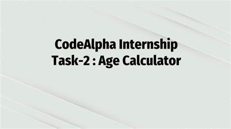 Prasanna Savithri On Linkedin Task2 Codealpha Internship