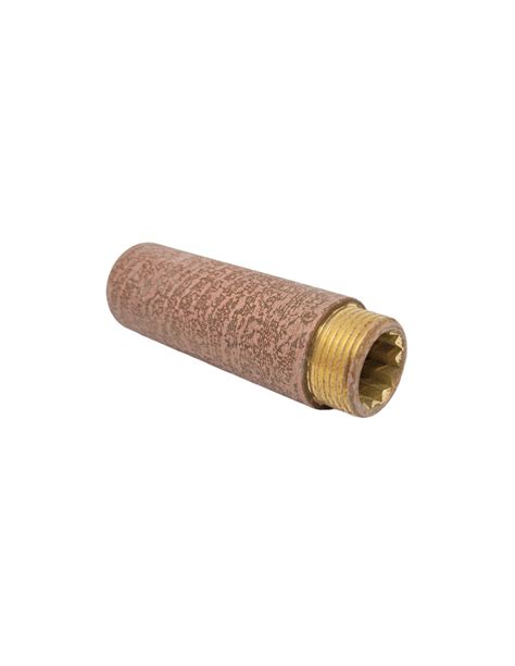 Rallonge laiton brut L 80 mm 3 4 20x27 mâle femelle laiton à