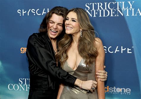 Elizabeth Hurley Filmed A Sex Scene Directed By Her Son Damian Hurley