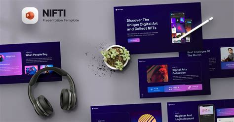 Nifti App Nft Mobile App And Saas Powerpoint Incl Saas And App Envato