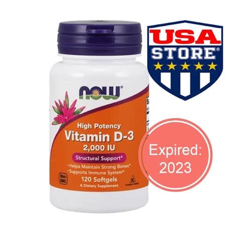 Jual Now Vitamin D3 2000iu Isi 120 Softgels Shopee Indonesia