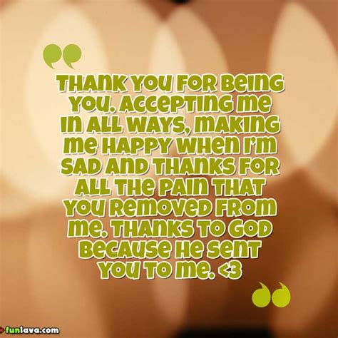 Thank You For Being You Quotes For Him Thank You For Being My Sunshine