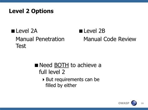 Ppt Comprehensive Guide To Asvs Verification Levels And Requirements Powerpoint Presentation
