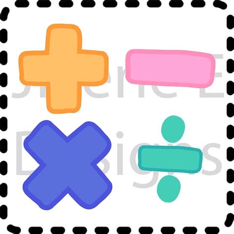 Math Plus Sign Clipart
