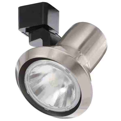 Juno R551 Sc 50 Watt Flared Step Satin Chrome Track Lighting