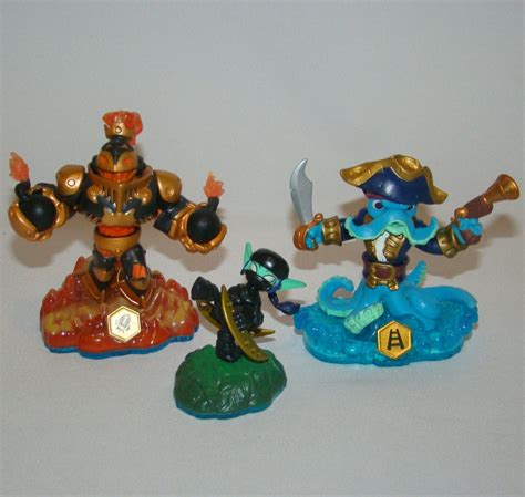 Skylanders Swap Force Swash Buckler Blast Zone And Stealth Elf