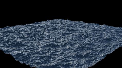 Animated Alembic Ocean Mesh 3d Model Animated Cgtrader
