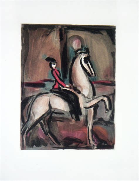Georges Rouault Cirque Amazone For Sale At 1stdibs