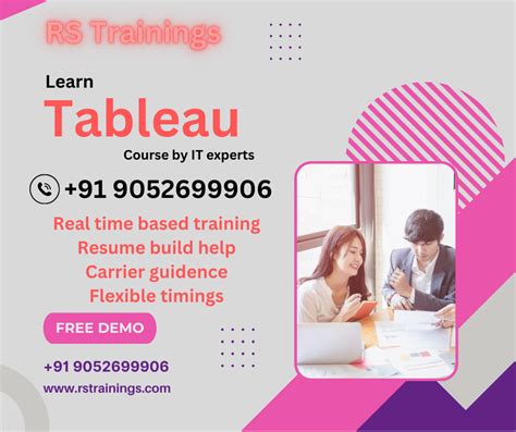 Tableau Training In Hyderabad Master Tableau Unleash Your Data By