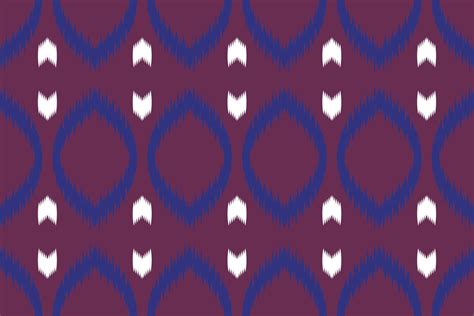 Ikat Patterns Tribal Art Seamless Pattern Ethnic Geometric Batik Ikkat