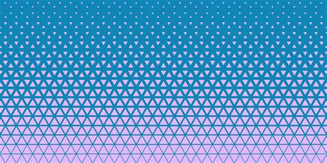 Purple Blue Halftone Triangles Pattern Abstract Geometric Gradient Background Vector