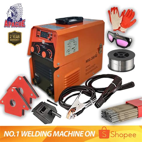 APACHE ExoWELD USA Technology MIG IE Gasless Portable Inverter Commercial Industrial Welding