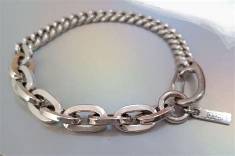 Number Nine Number Nine Nn Logo Bracelet Grailed