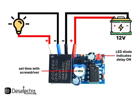 Deselectra Electronics Your Source For Electronic Innovations Easy To Use Car Timer Switch
