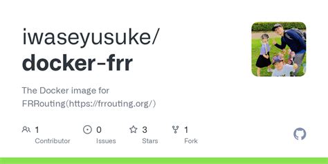 Github Iwaseyusuke Docker Frr The Docker Image For Frrouting