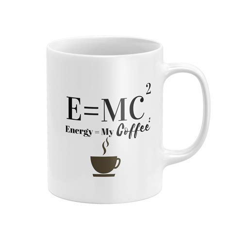 Albert Einstein Coffee Energy Mug Fisic Emc2 Theory Etsy