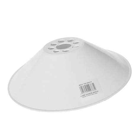 White Plastic Lamp Shade