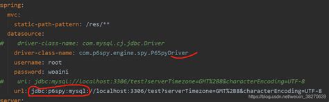 P6spy整合spring Bootcomp6spyenginespyp6spydriver Csdn博客