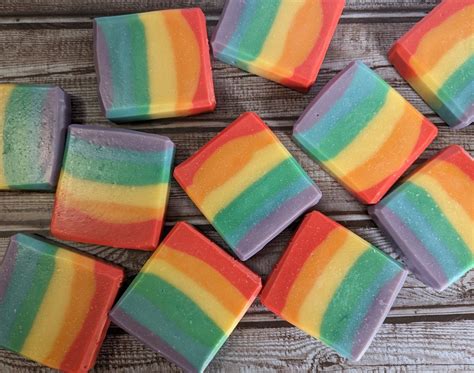 Pride Flag Soap Etsy
