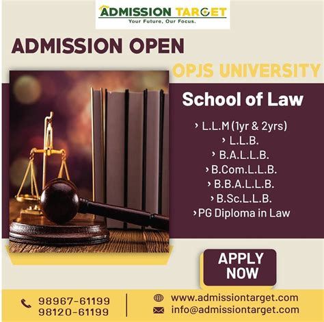 Admission Target Admission Opennow In Opjsuniversity Apply Now