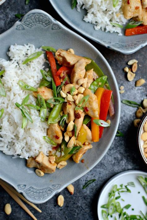 Spicy Szechuan Chicken Stir Fry Simply Scratch