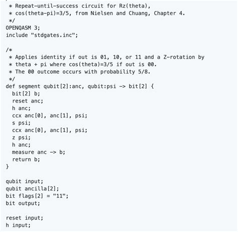 New Version Of OpenQASM On The Horizon OpenQASM V