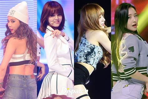 Dispatch Compiles Photo Series Of Female Idols Beautiful Backs