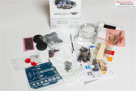 Roboter Nibo Burger Lieferumfang Mikrocontroller Elektronik De