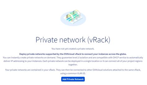 Configuration Du Vrack Public Cloud Ovhcloud