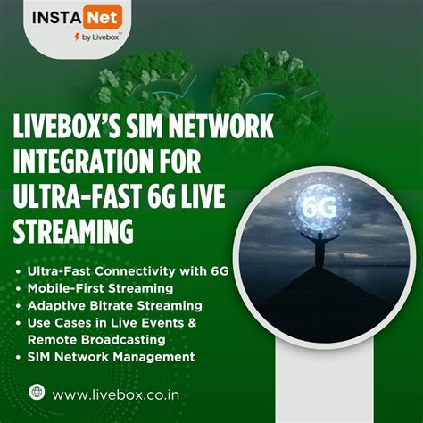 Liveboxs Sim Network Integration Is Set To Enhance Ultra Fast 6g Live