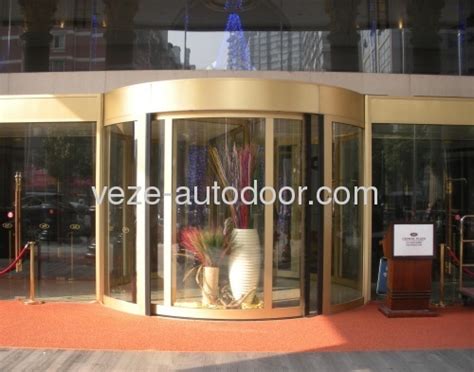 Luxury Automatic Revolving Door From China Manufacturer Ningbo Veze