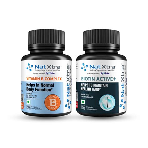 Biotin And Vitamin B Complex Combo My Store