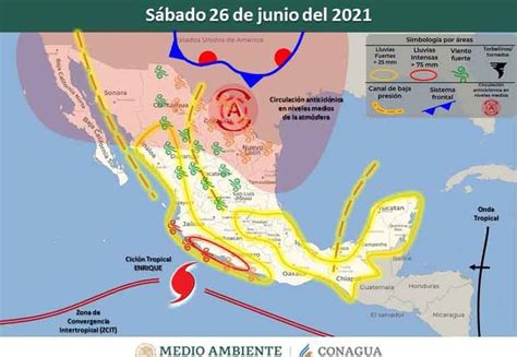 Clima Para Cancún Y Quintana Roo 26 De Junio De 2021