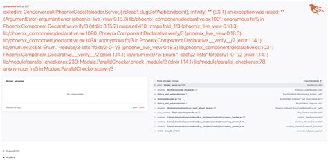 Genserver Crashes When Rendering A Slot Inside A For On A Component With `slot` On Top But No