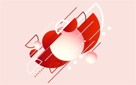 Free Vector Abstract Red Modern Technology Background Vector Illustration