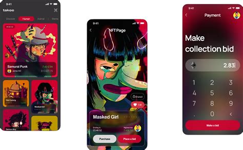 Nft Mobile Ui Figma
