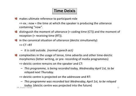 Pragmatics Deixis And Distance By Drshadiapptx