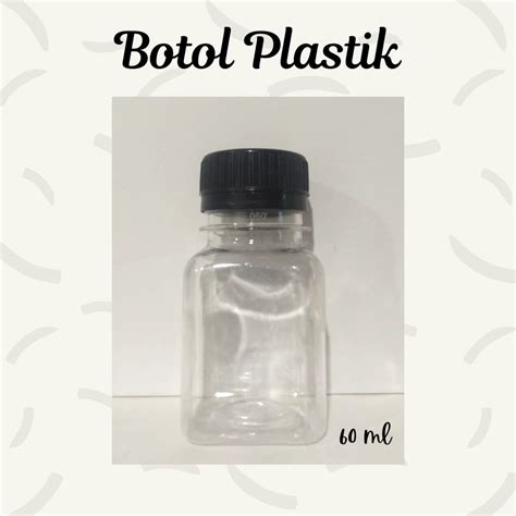 Jual Botol Plastik 60ml Botol Plastik Kecil Botol Travel Size Shopee Indonesia