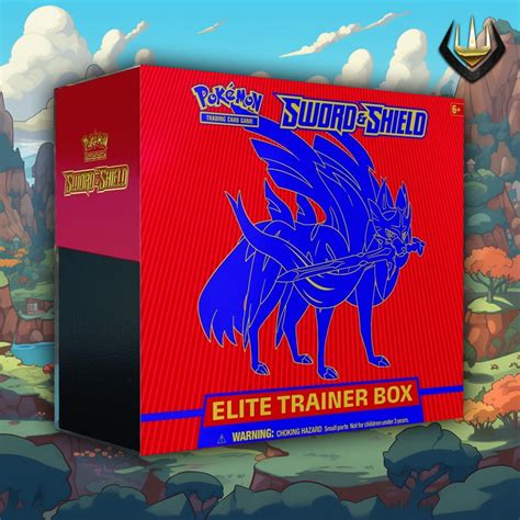 Sword And Shield Pokemon Etb Elite Trainer Box [zacian]