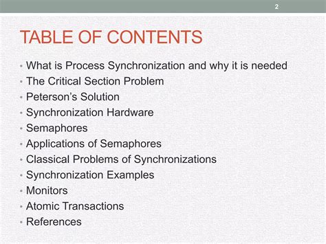 process synchronization in operating systems pptx operating systems